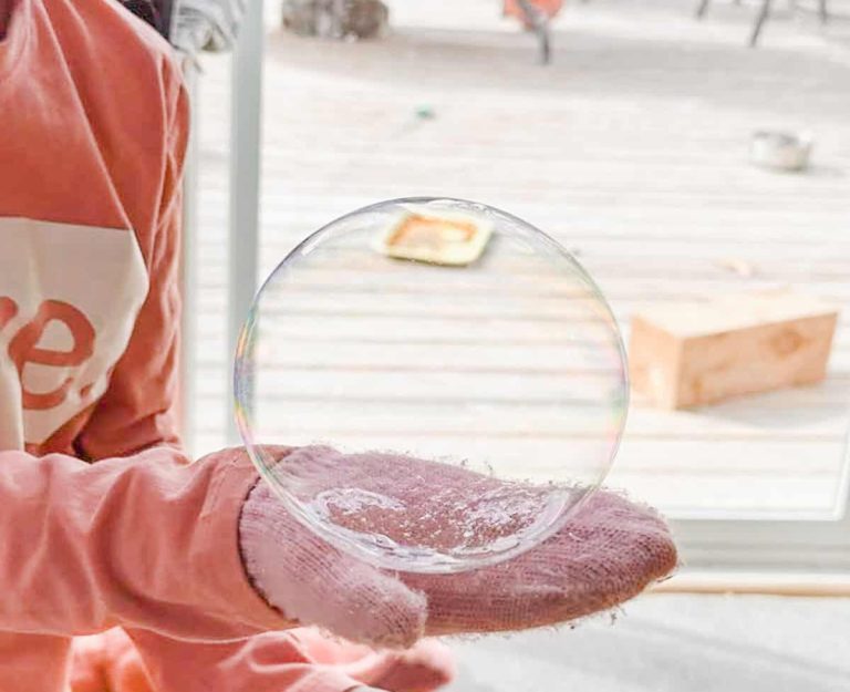 Fun Bouncing Bubbles Recipe to Make This Summer - Fox Farm Home